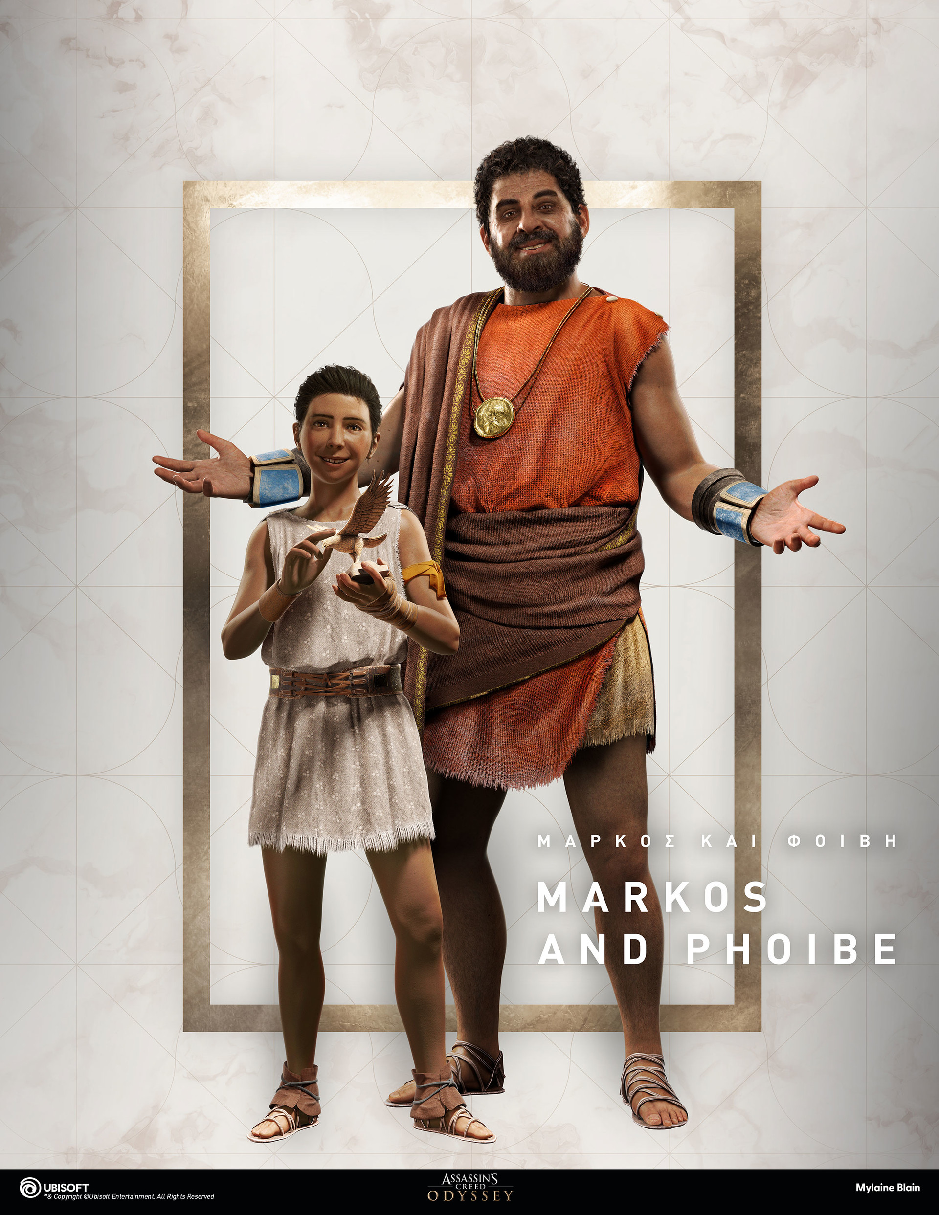 Mylaine Blain - Assassin's Creed Odyssey - Markos & Phoibe