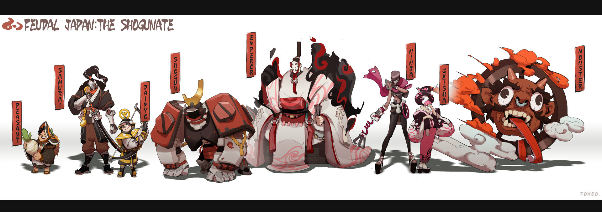 ArtStation - Feudal Japan: The Shogunate