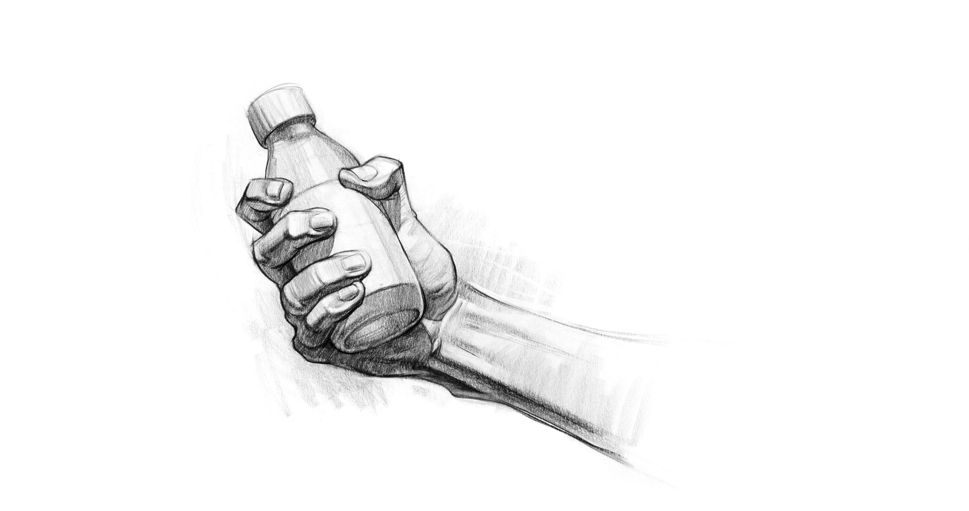 how to draw hands holding things