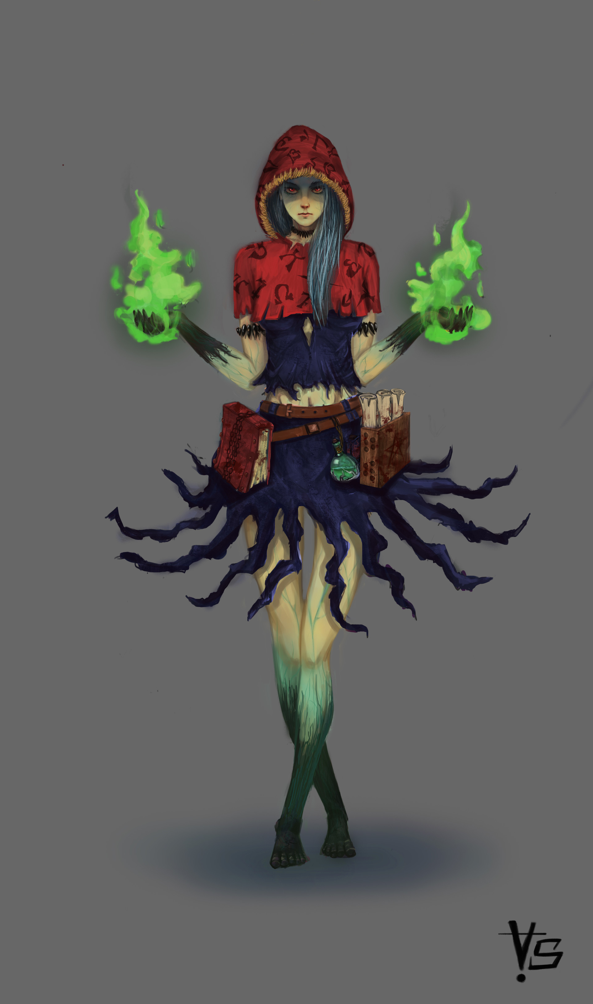 ArtStation - Warlock Mage 3