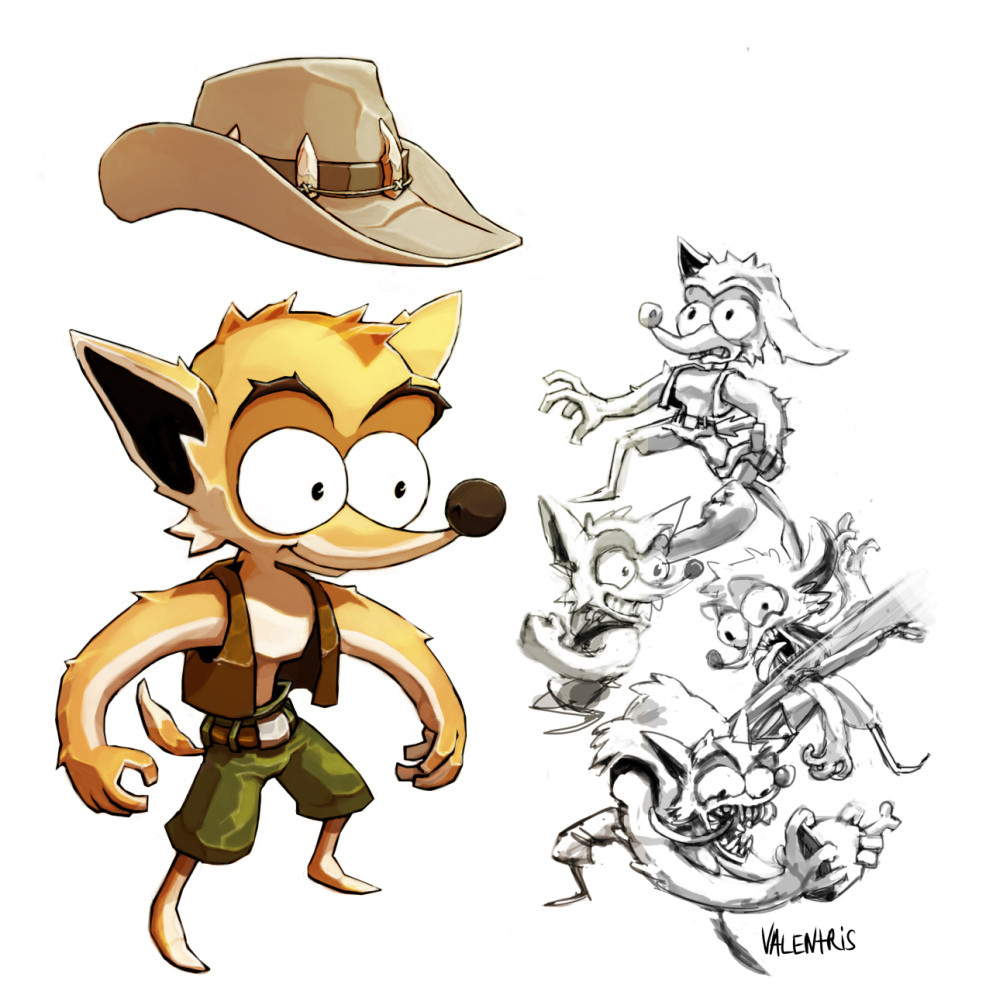 Valentris RRock - Dash Dingo: Outback in Business