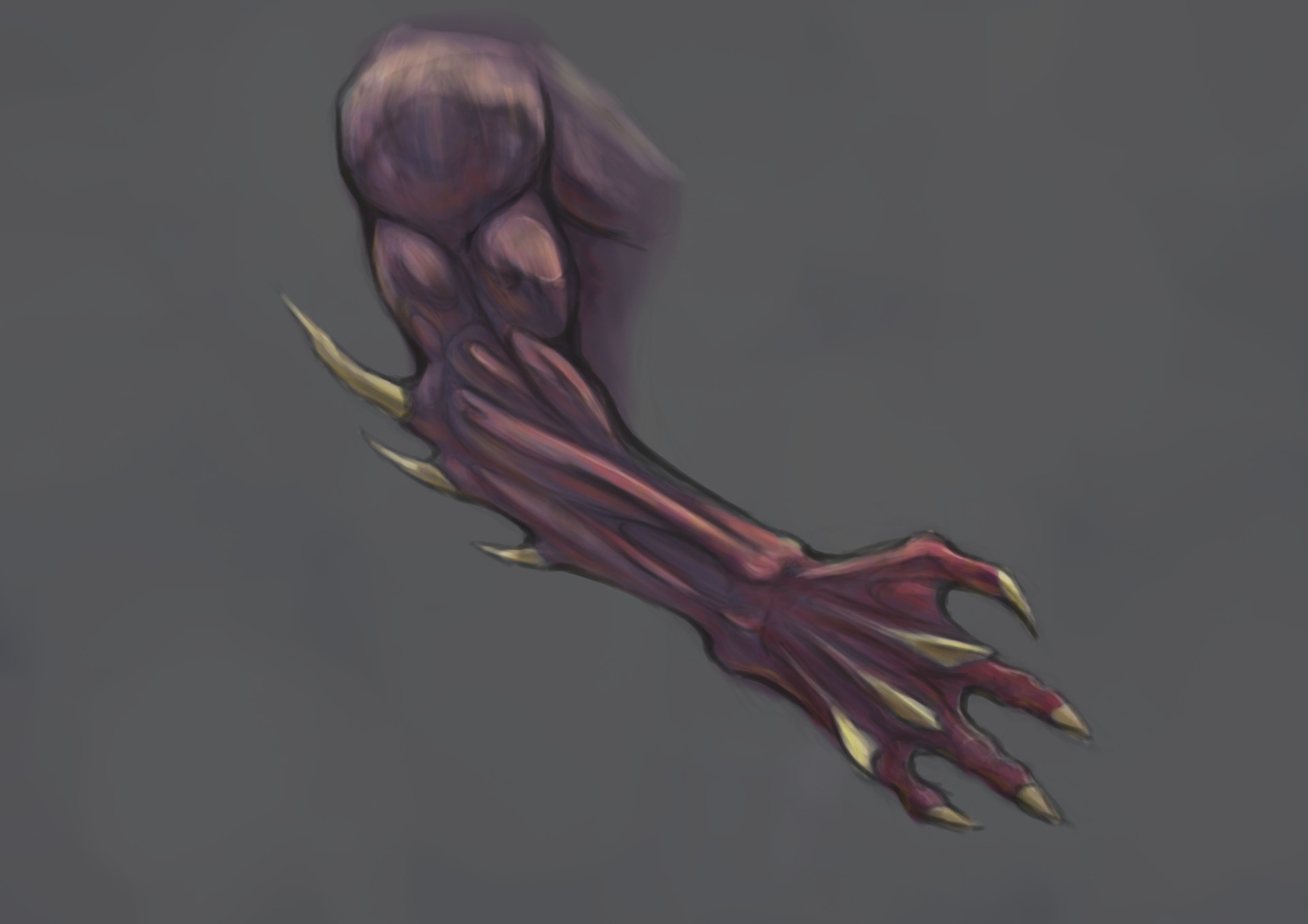 ArtStation - Alien arm concept