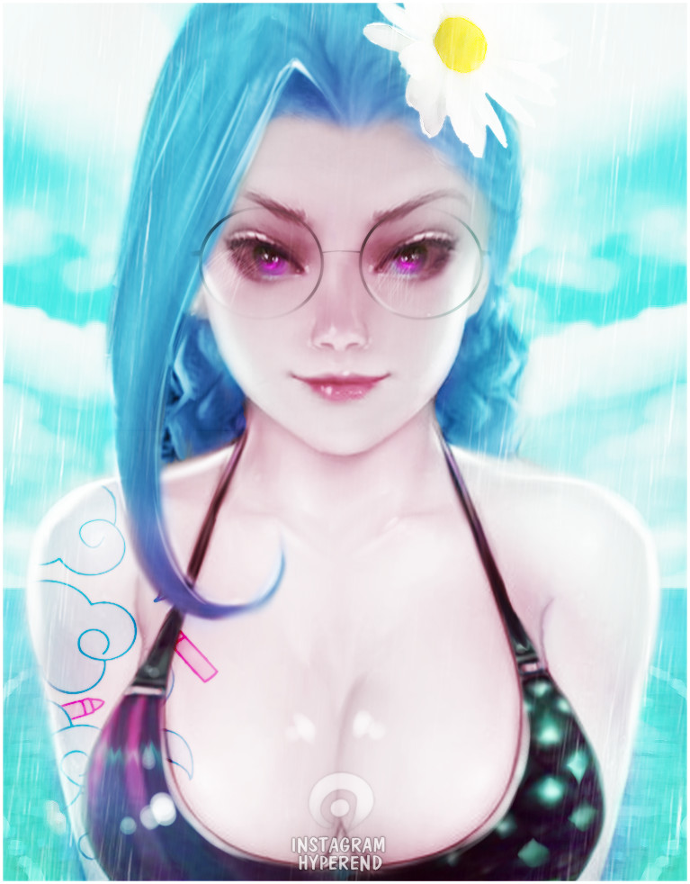 ArtStation - pool party jinx