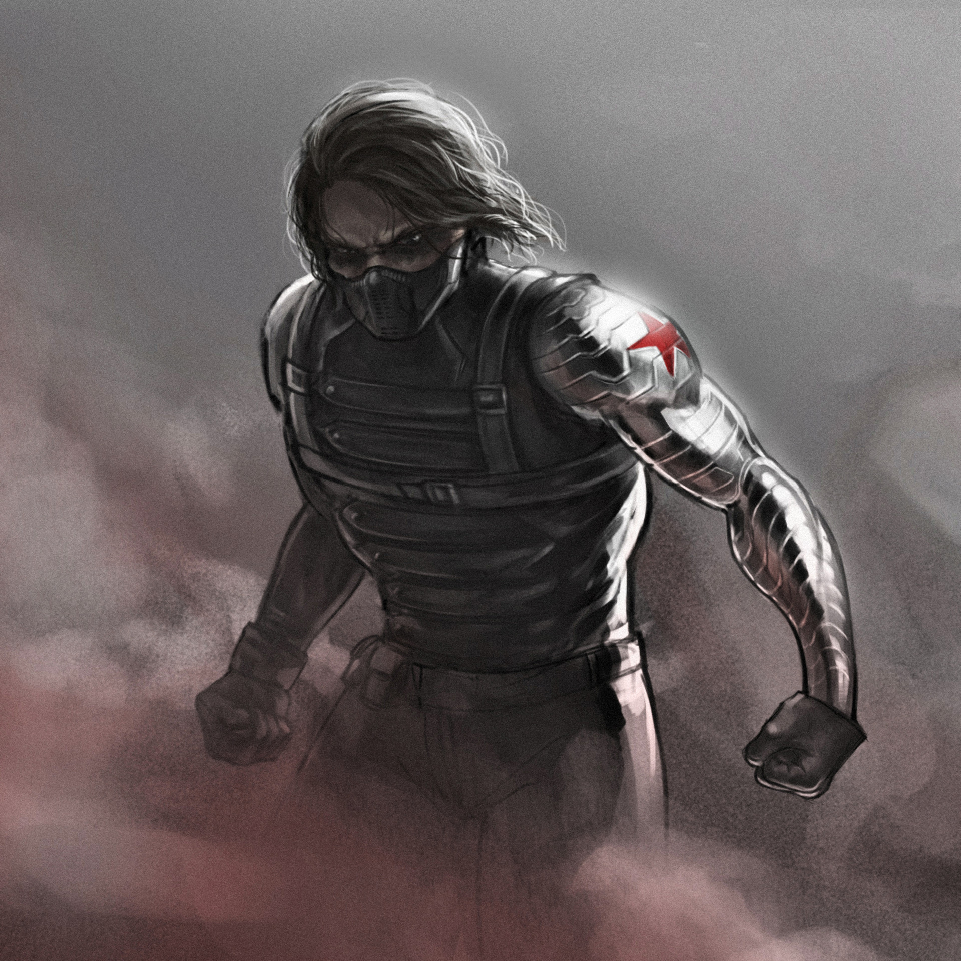 ArtStation - Winter Solder