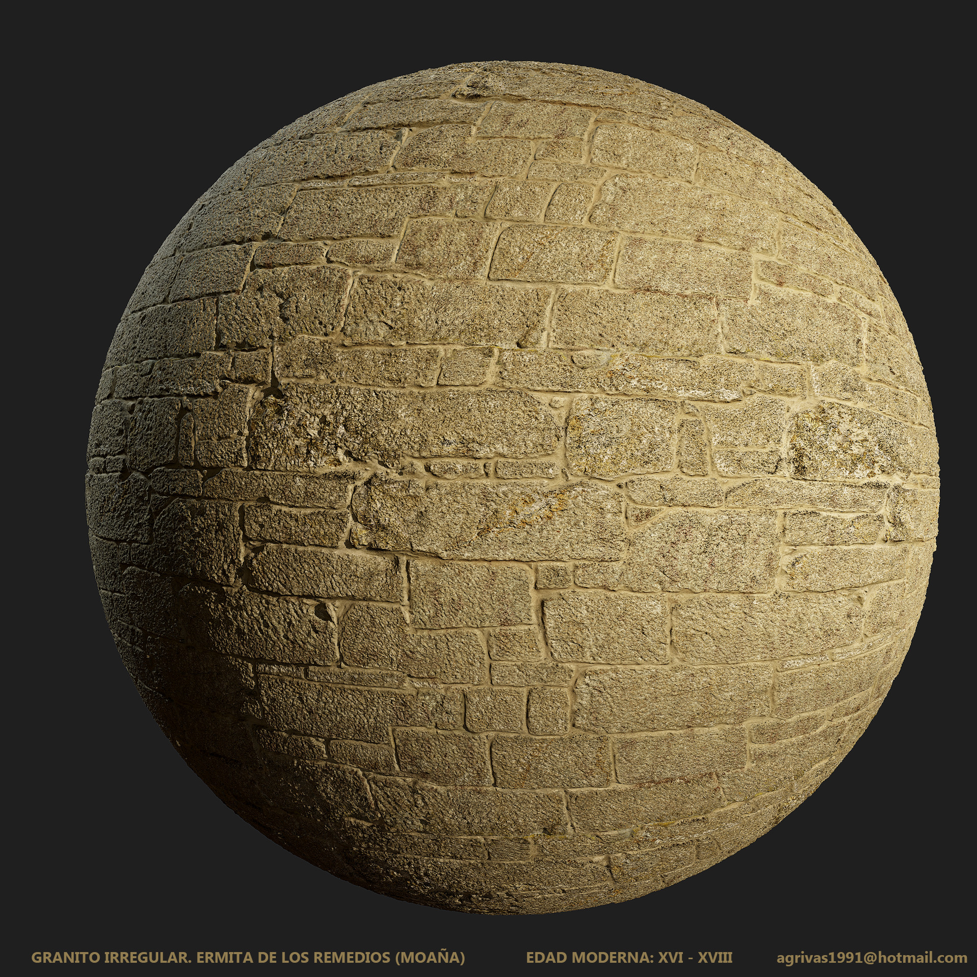 ArtStation - Irregular granite texture