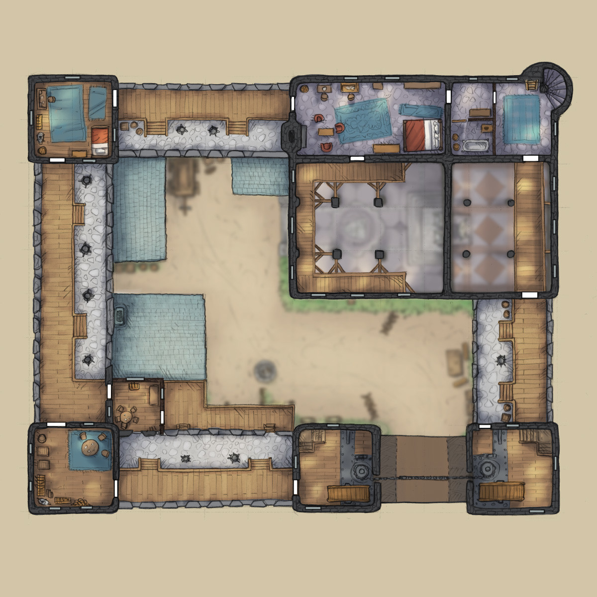 Domagoj Rapcak - Map - Town Guard Barracks