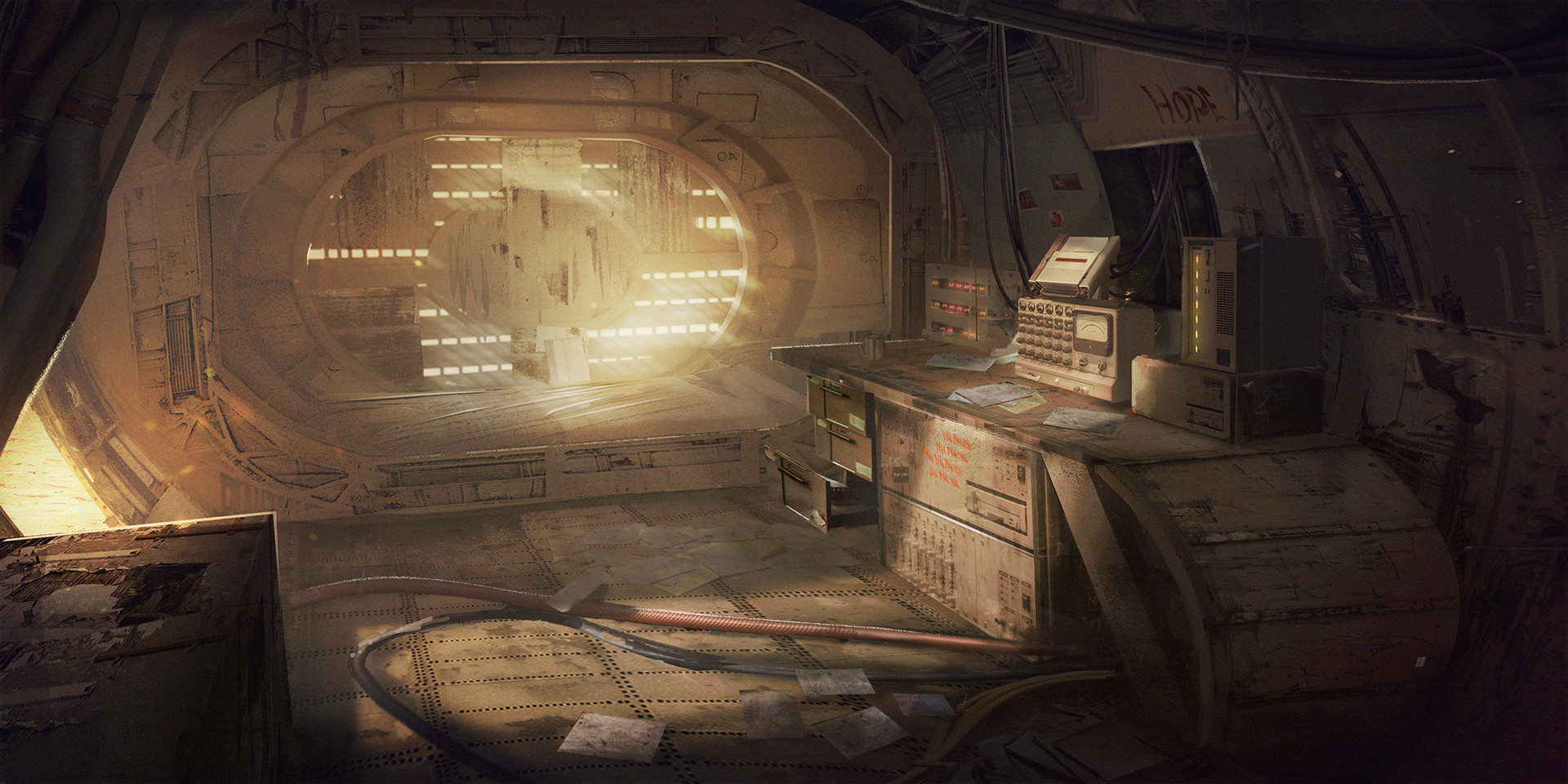 ArtStation - communication room