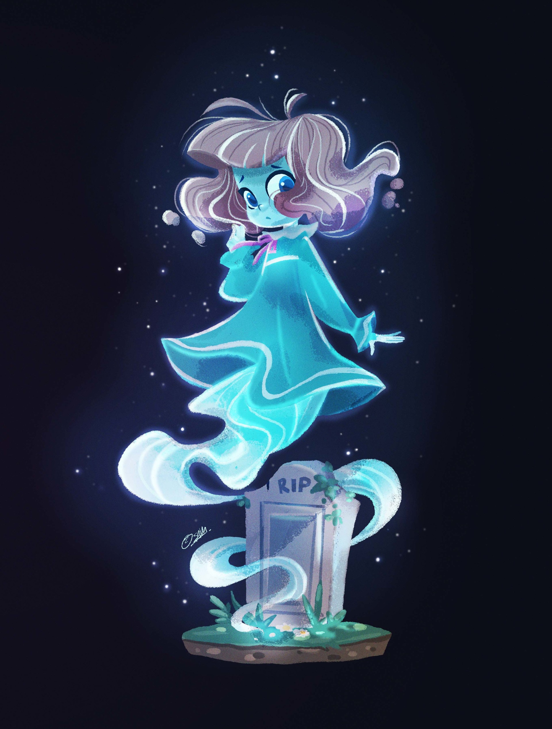 Spare Me a Thought Now and Then? by Samantha Germaine Sim Violet 1202 ...