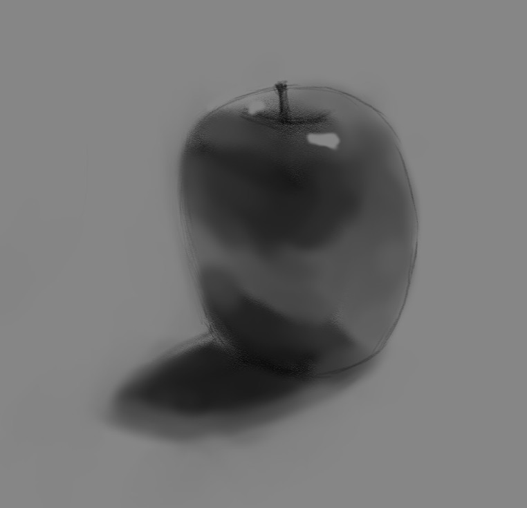 ArtStation - Apple sketch