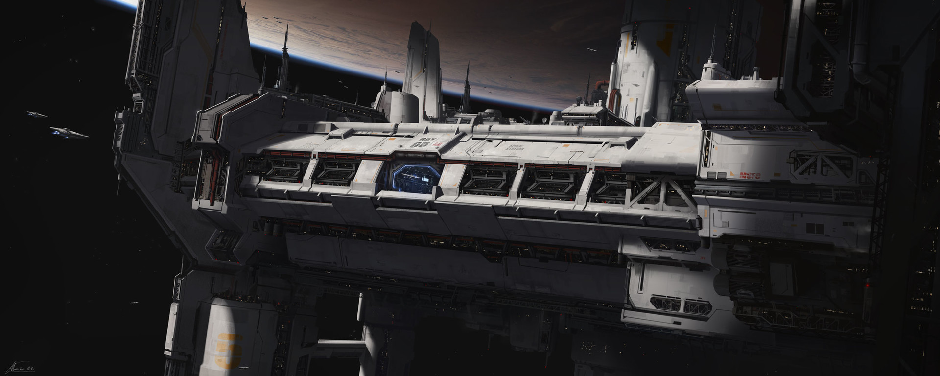 ArtStation - Space Base