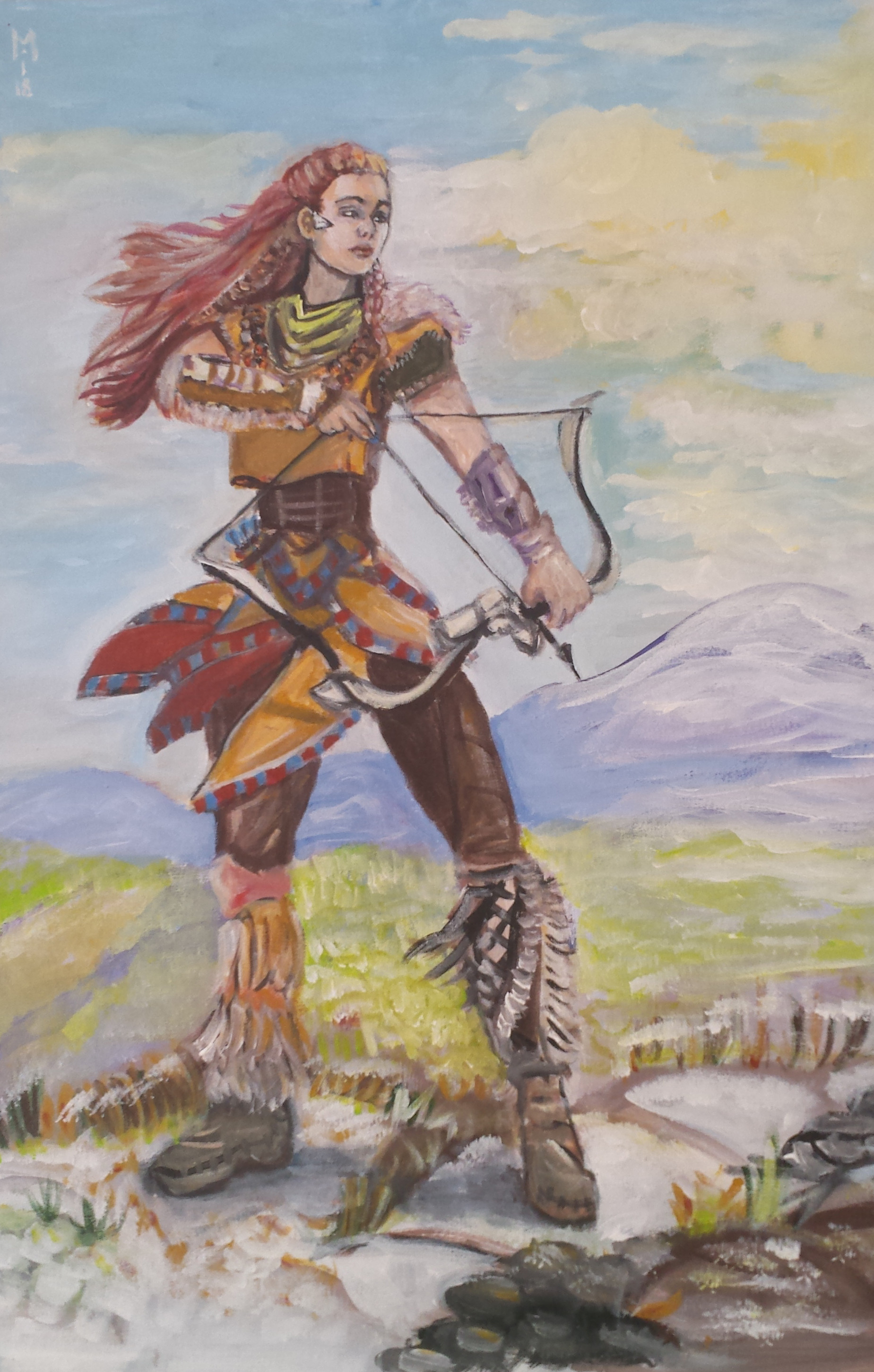 ArtStation - Aloy! (Fanart)