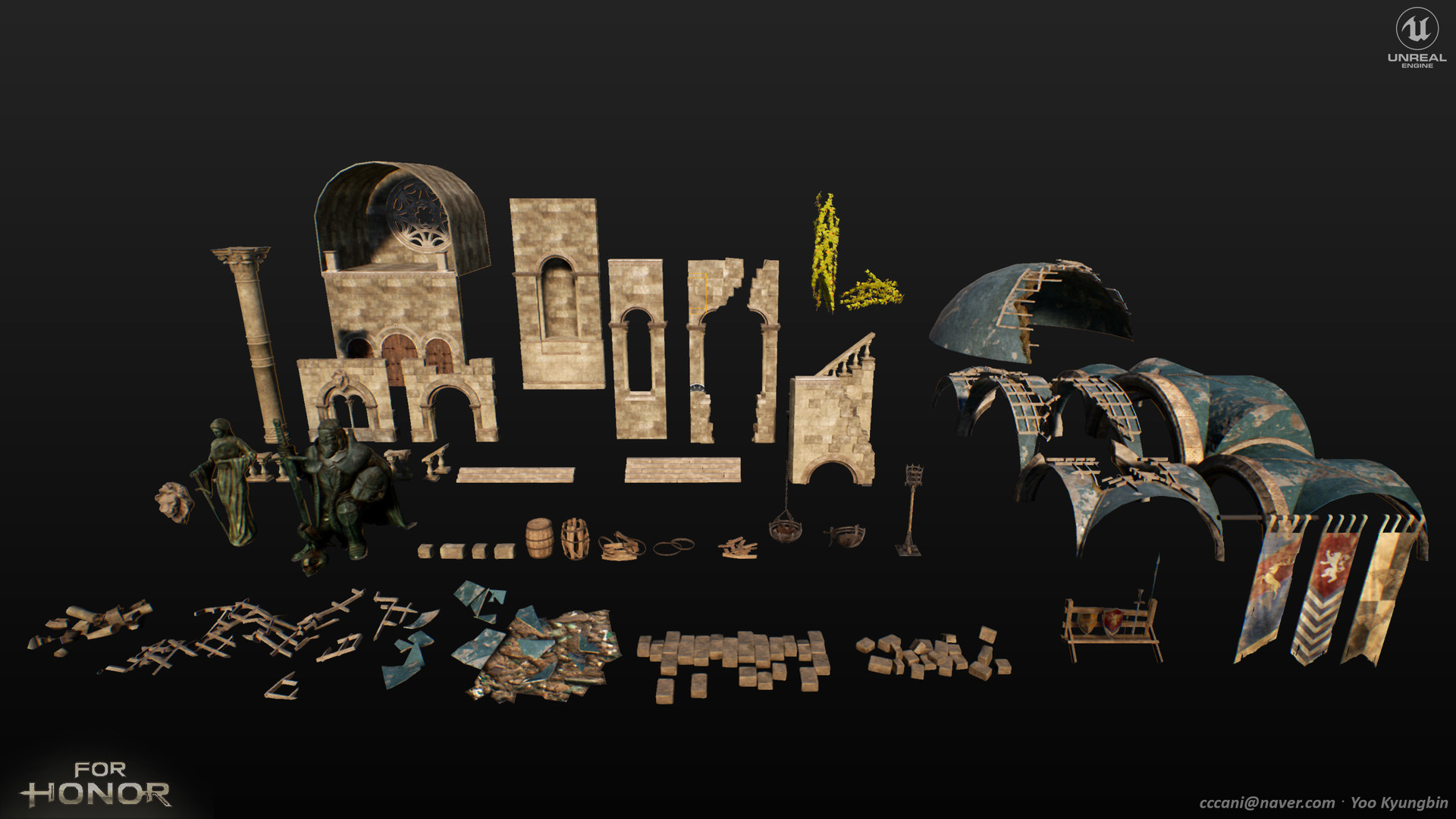 ArtStation - For Honor_Prop shot(Fan art)