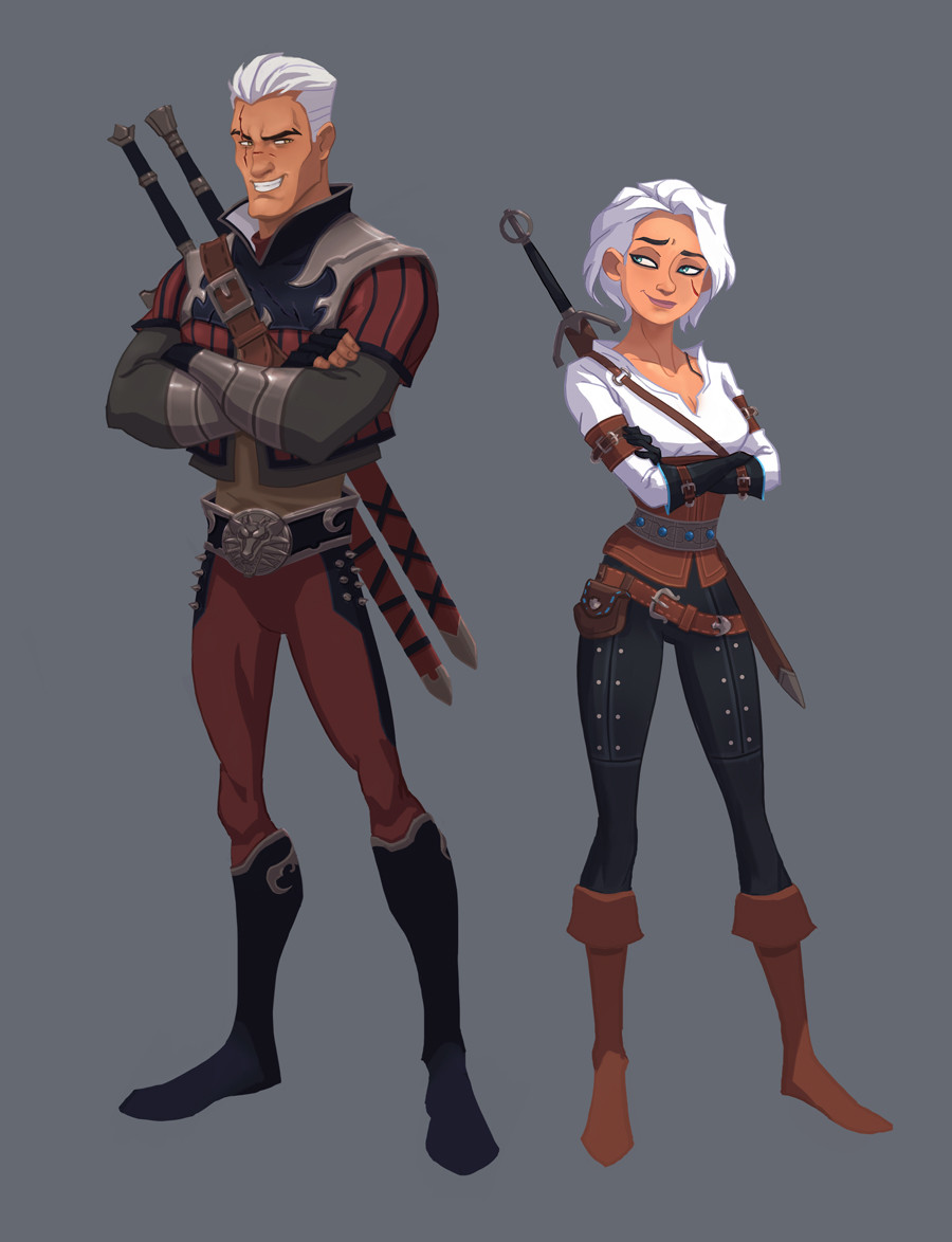 ArtStation - The witcher