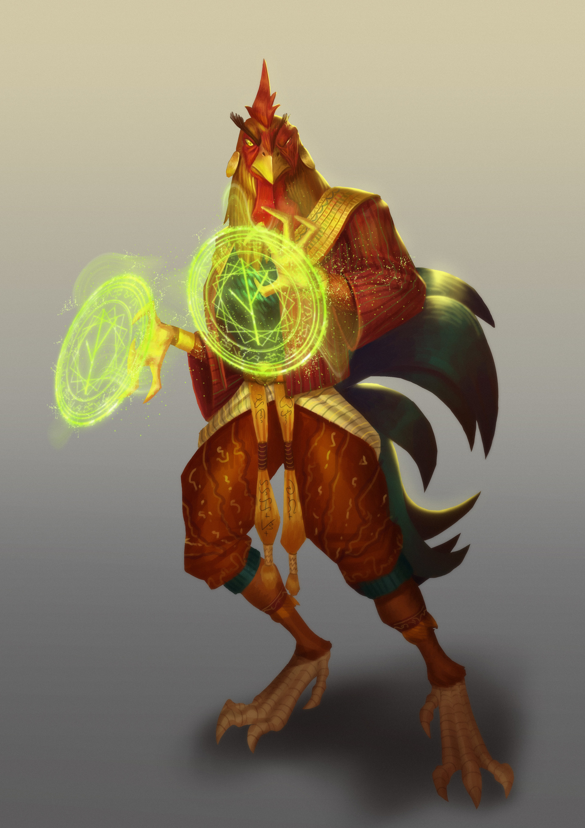ArtStation - Rooster Mage