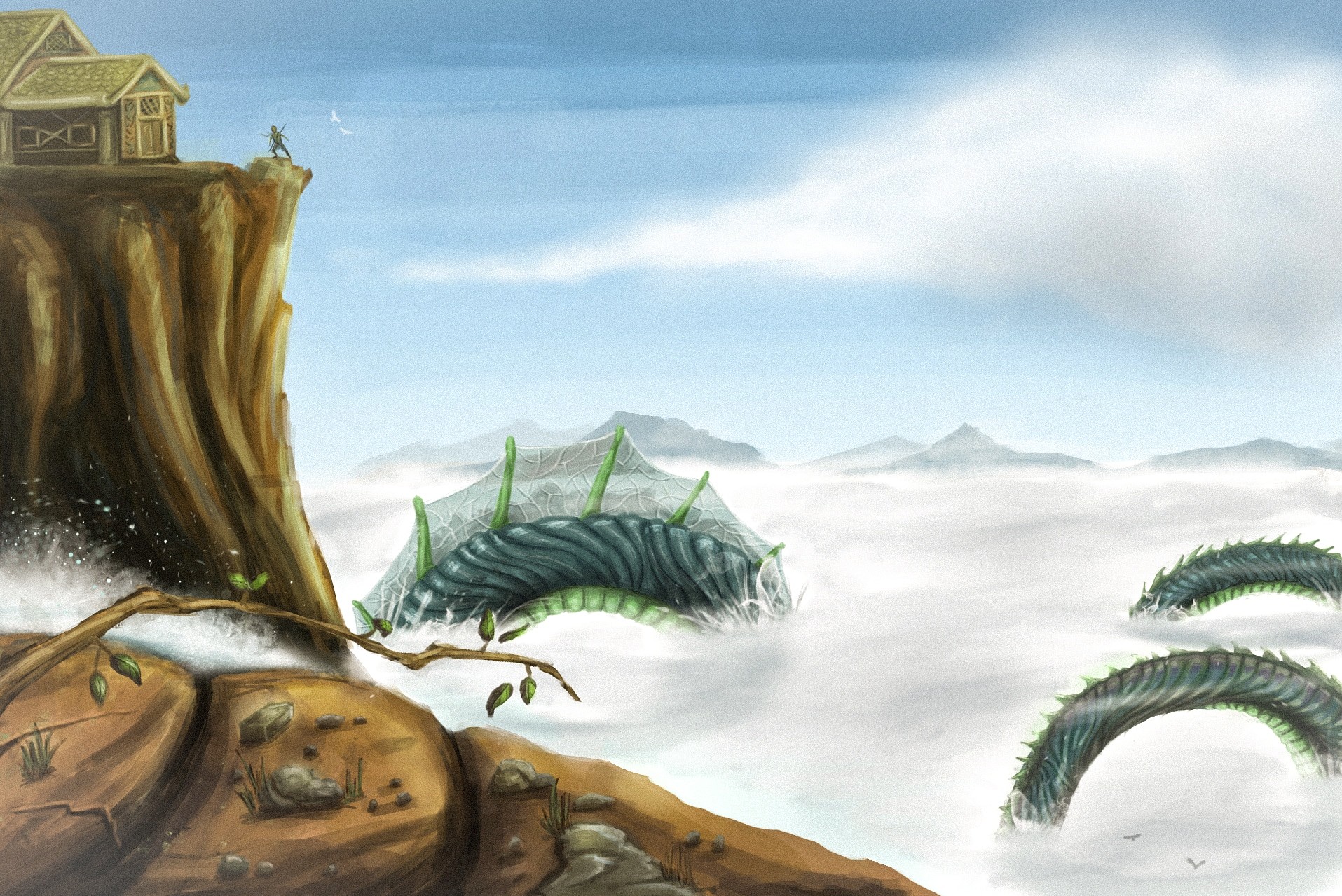 ArtStation - Dragon Mount