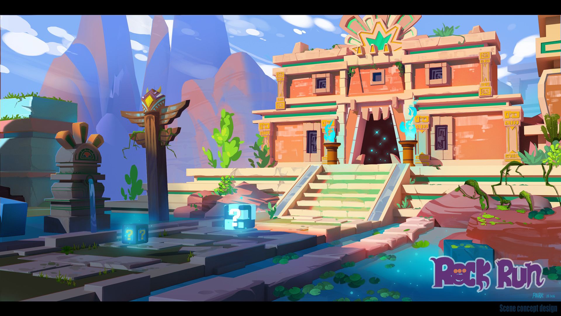 ArtStation - Scene concept design