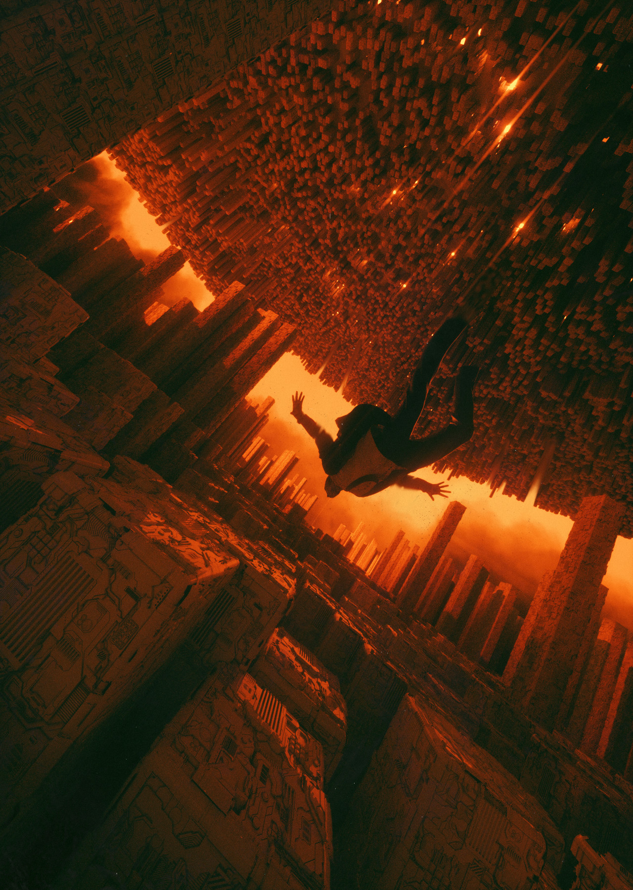 ArtStation - falling down
