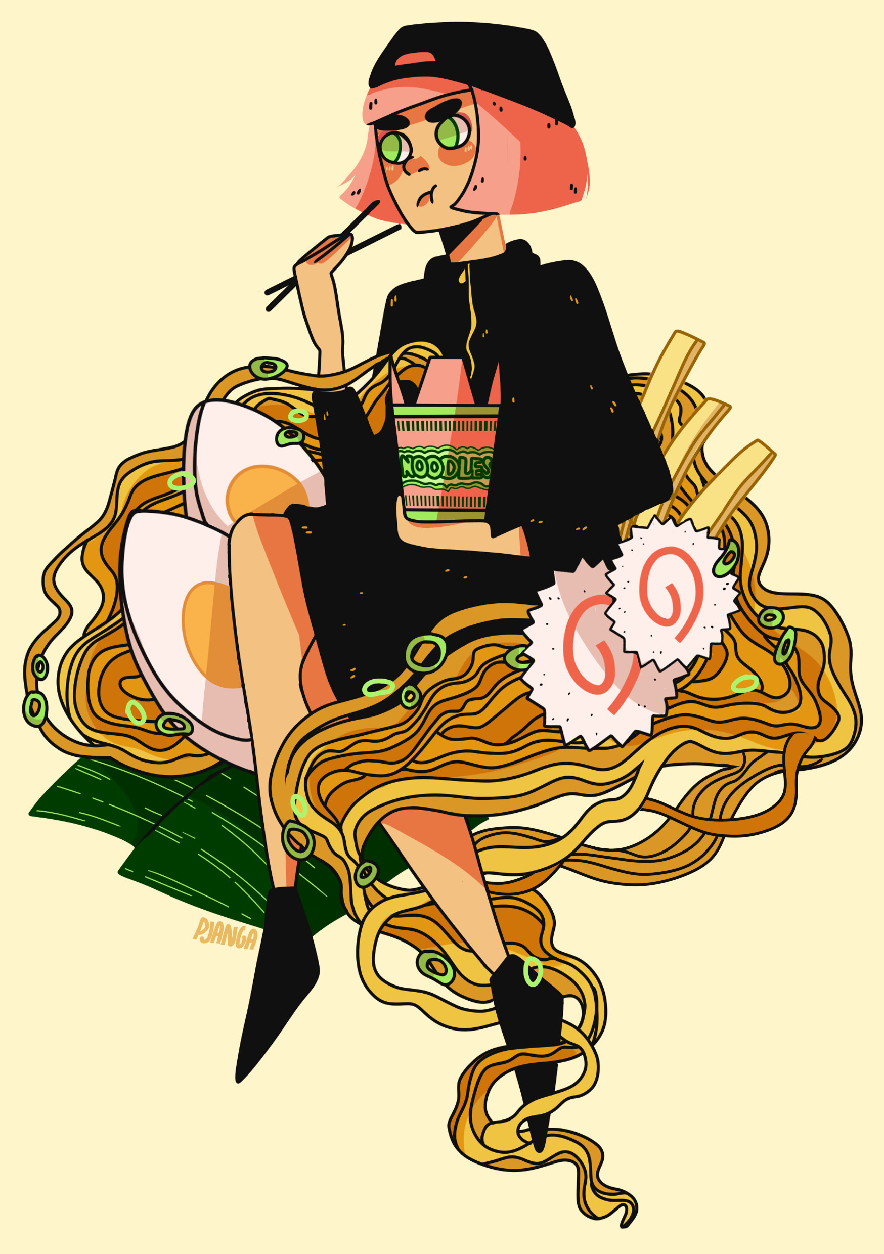 ArtStation - Ramen Girl