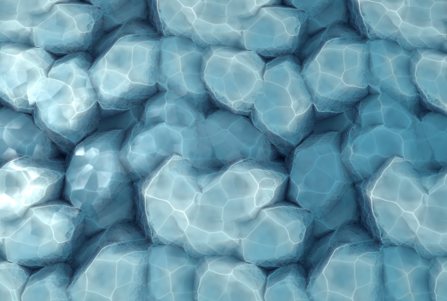 ArtStation - Ice stylized (tileable)
