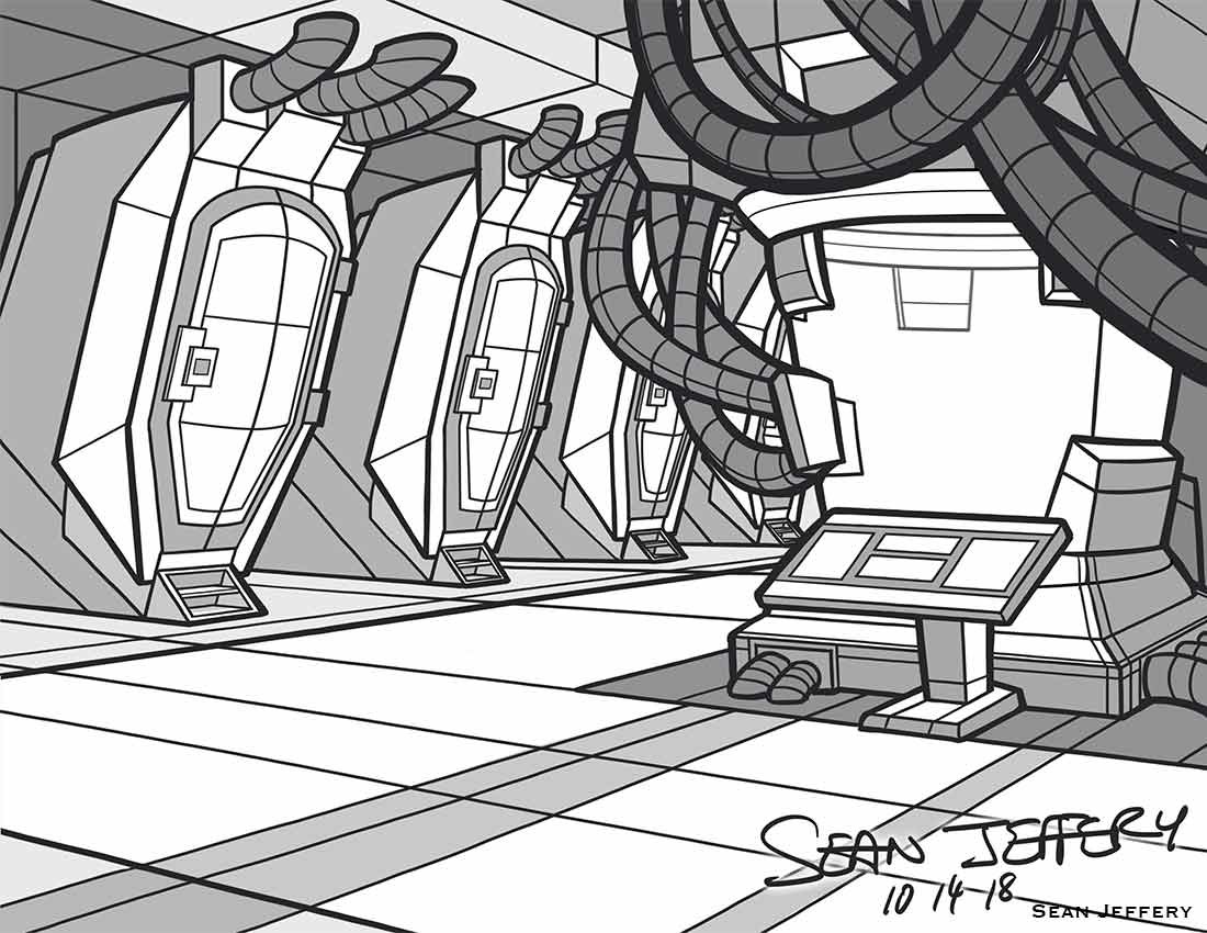 ArtStation - Sci-fi Research Lab