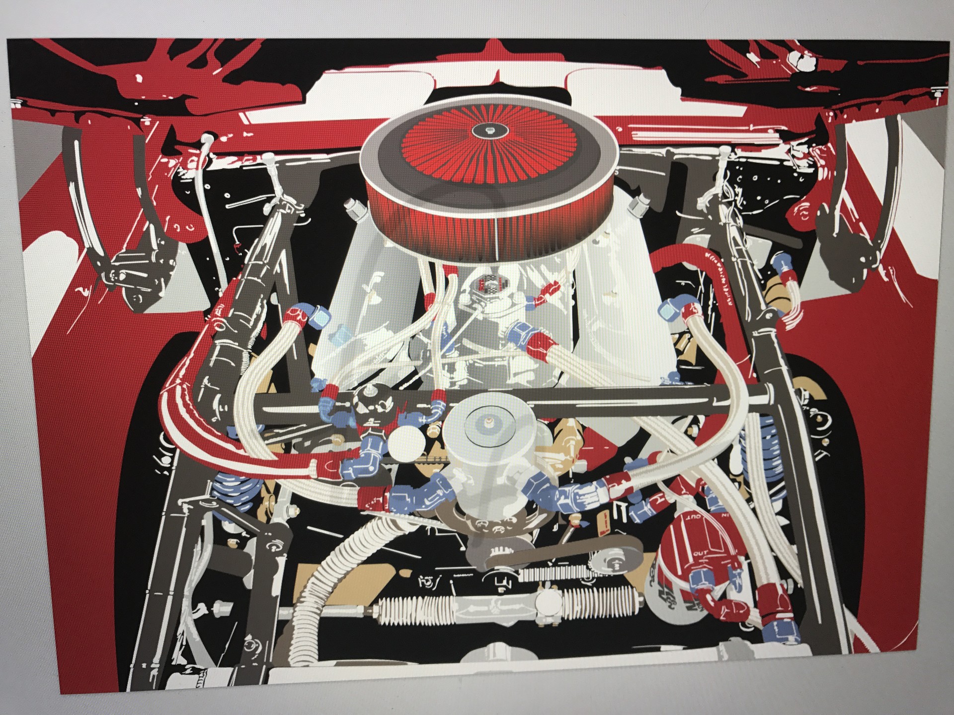 ArtStation - Box Chevy illustration