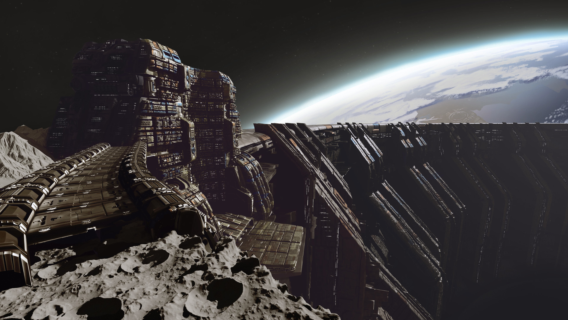 ArtStation - Lunar Base Avalon