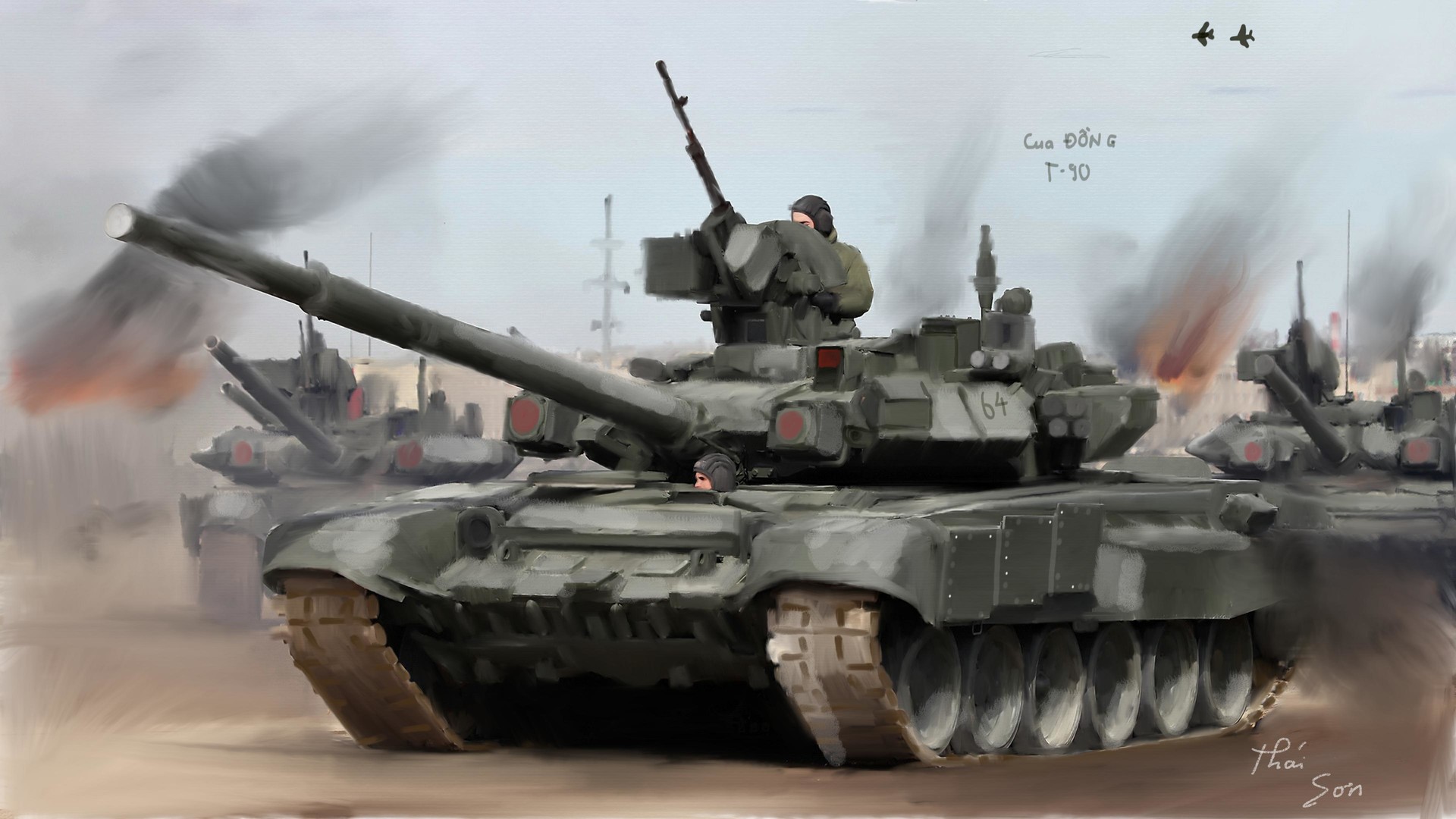 ArtStation - T-90A
