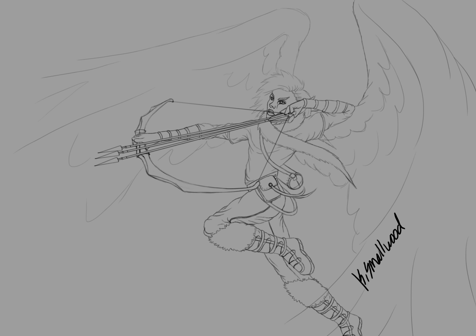 Kate Smallwood - Character Concept Art