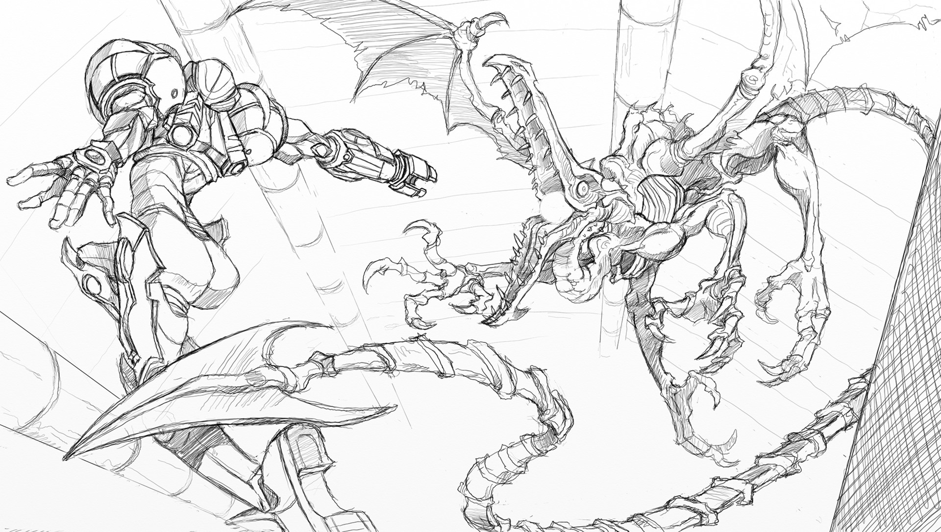 super metroid coloring pages