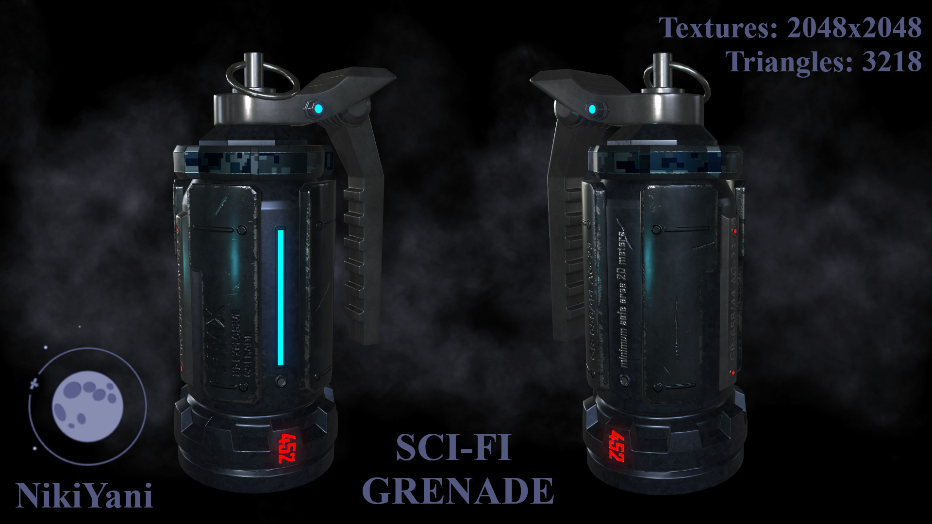 ArtStation - Sci-Fi Grenade