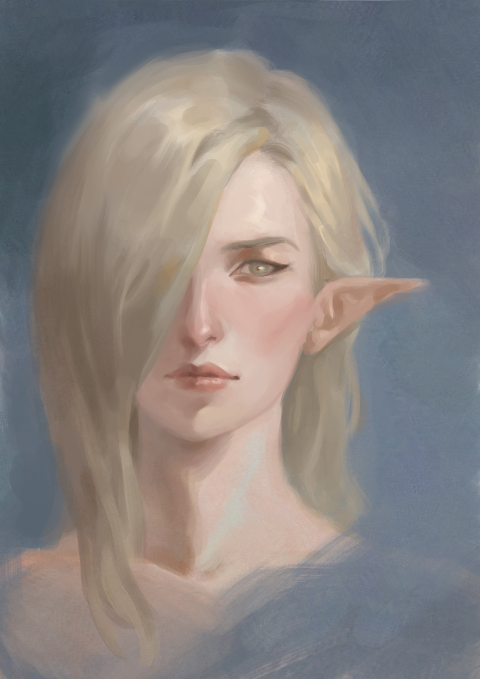 ArtStation - Elf sketch