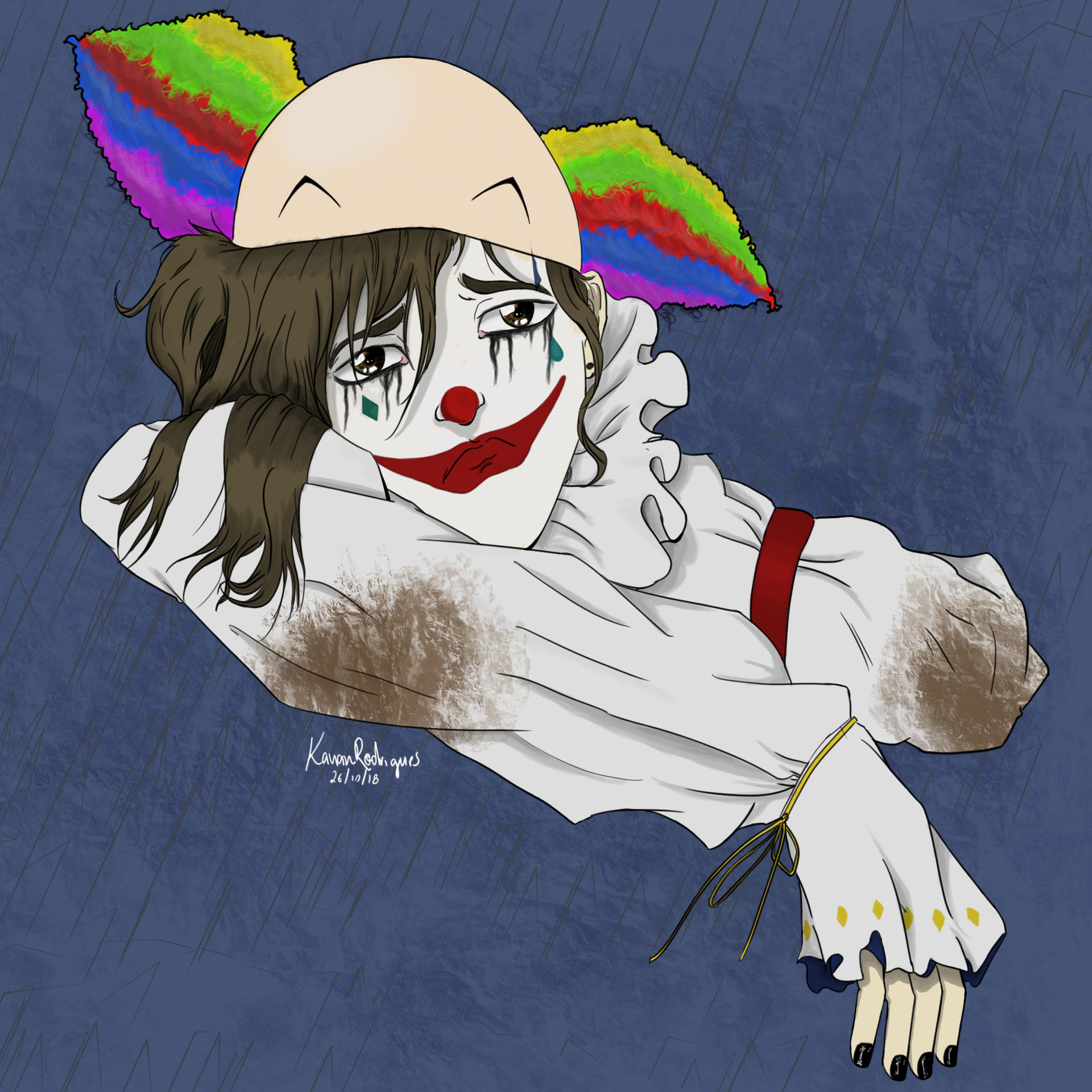 ArtStation - Sad Clown
