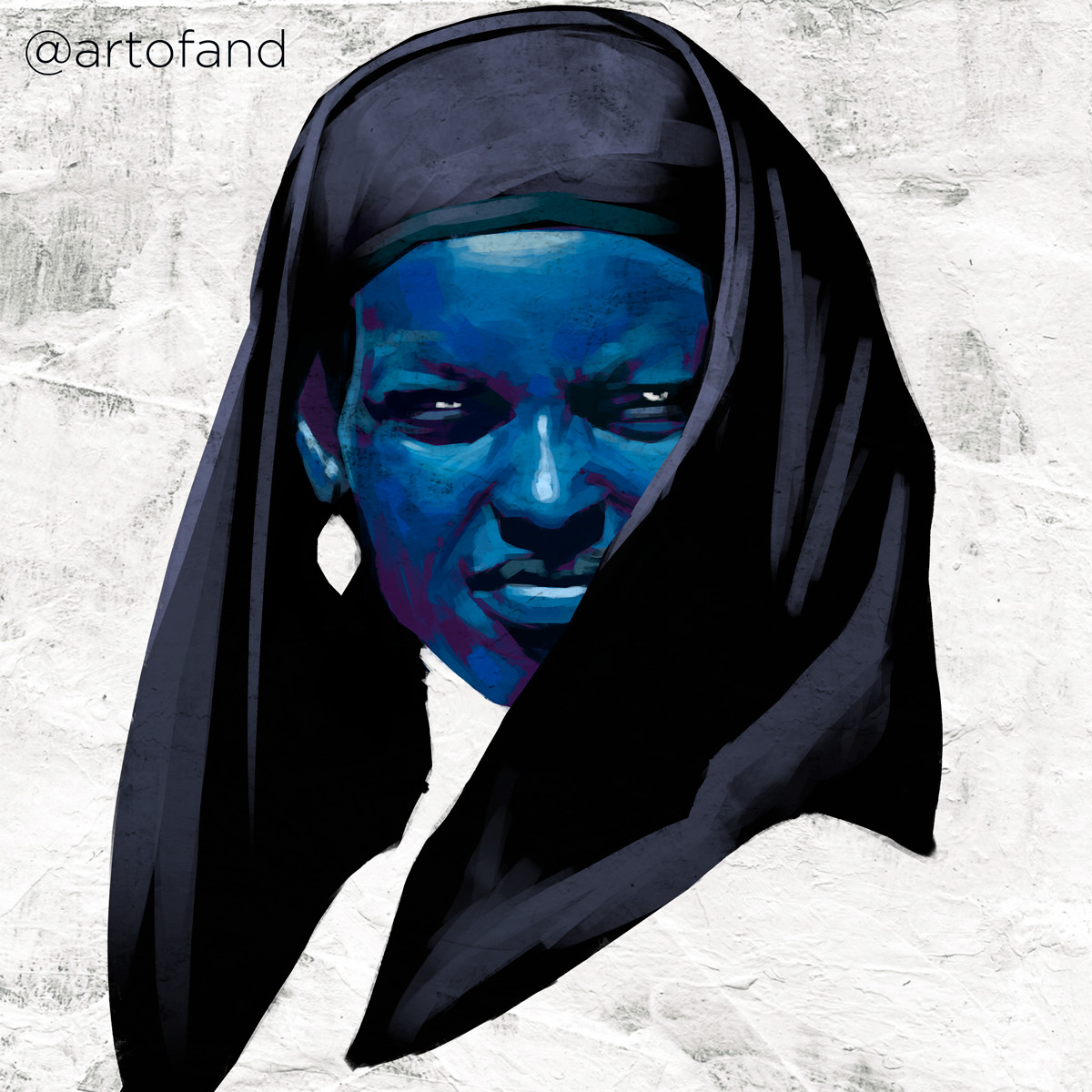 ArtStation - Blue portraits synthesys