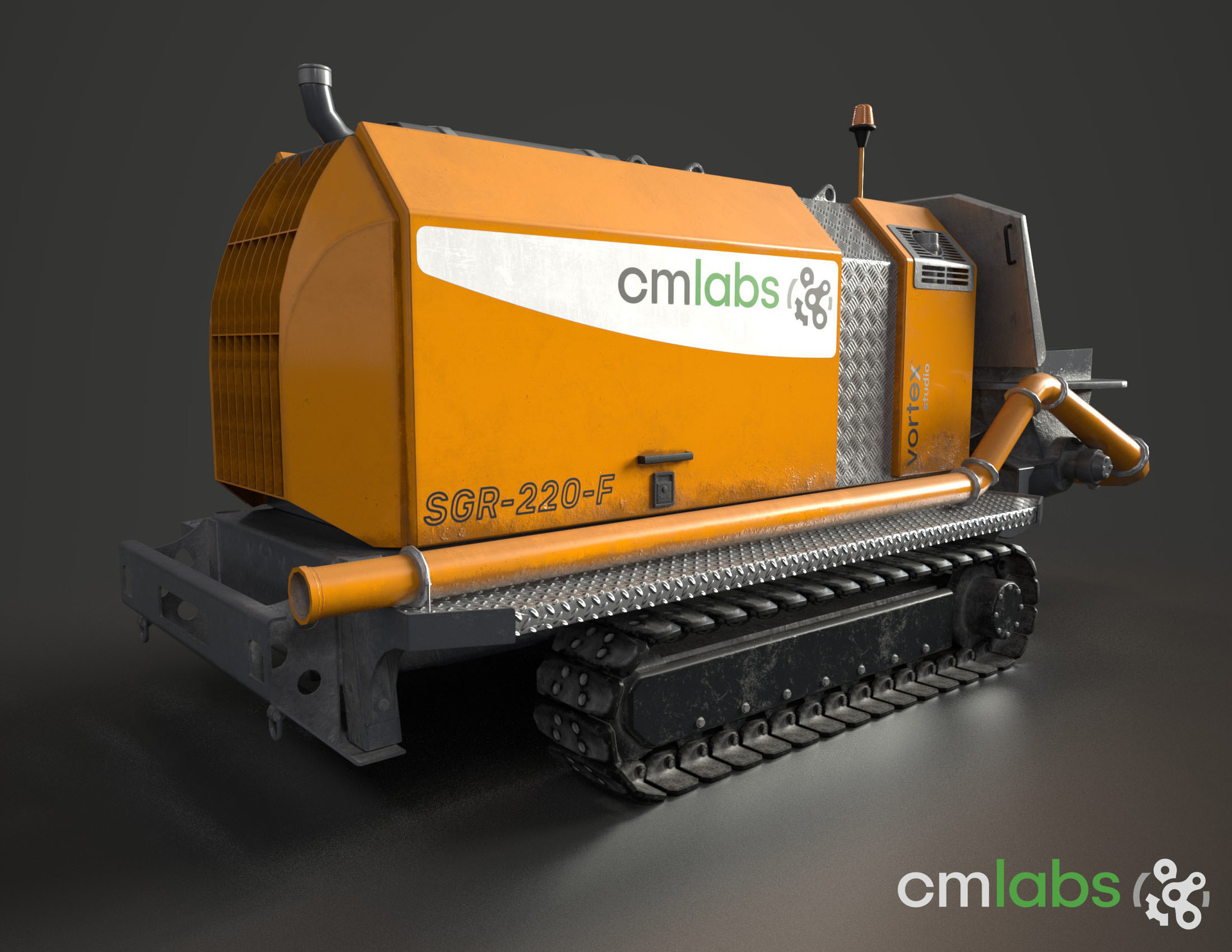 ArtStation - Crawler concrete pump