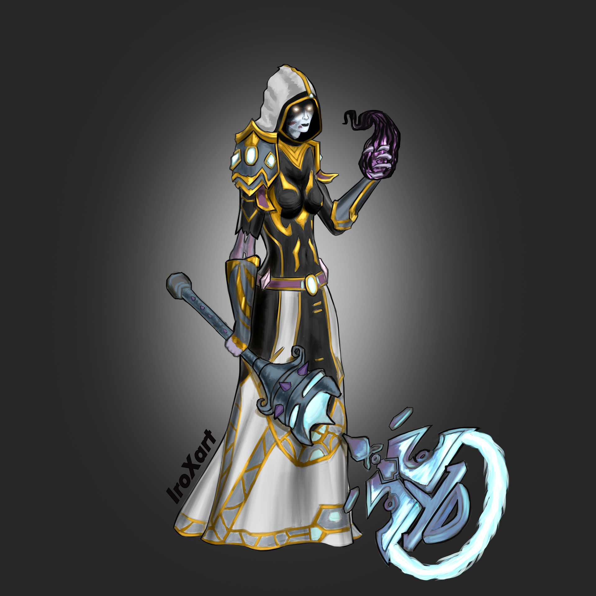 ArtStation - World of Warcraft undead Commission - #2018