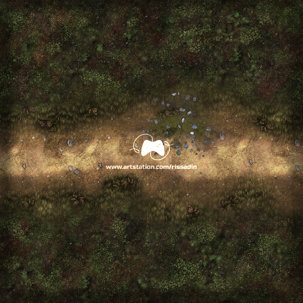 Forest Path Texture