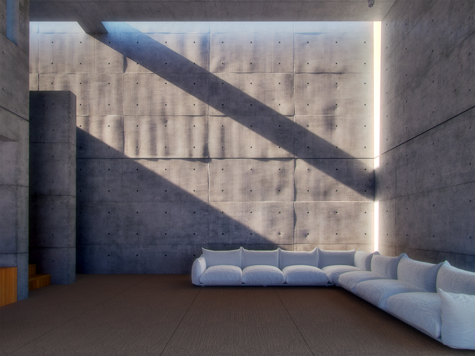 Florian Berg - Koshino House | Tadao Ando | Architecture Visualization ...