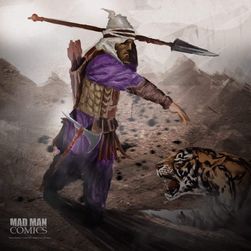 ArtStation - Persian warrior