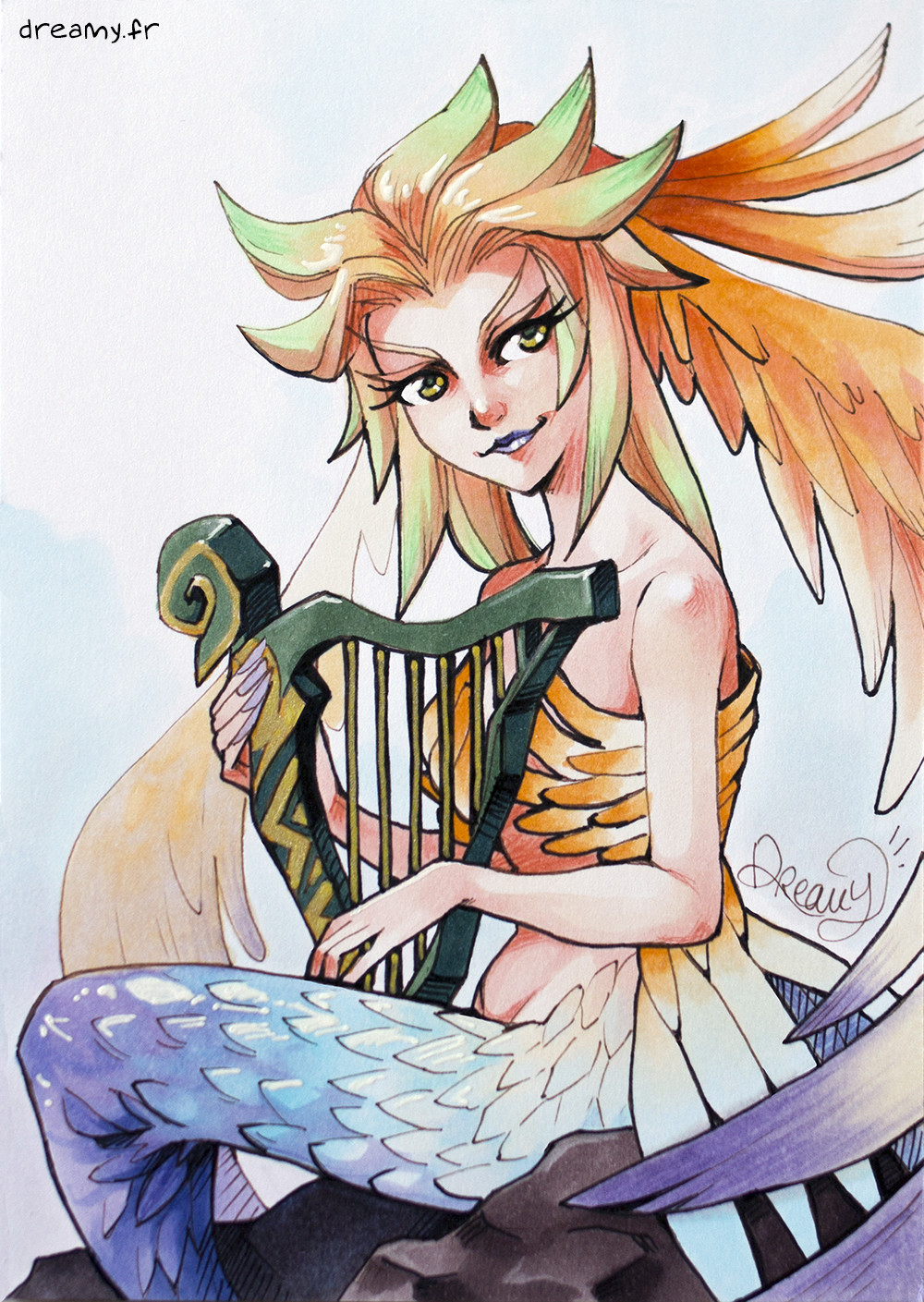 ArtStation - MERMAY 2016 | #1 Siren (Final Fantasy VIII)