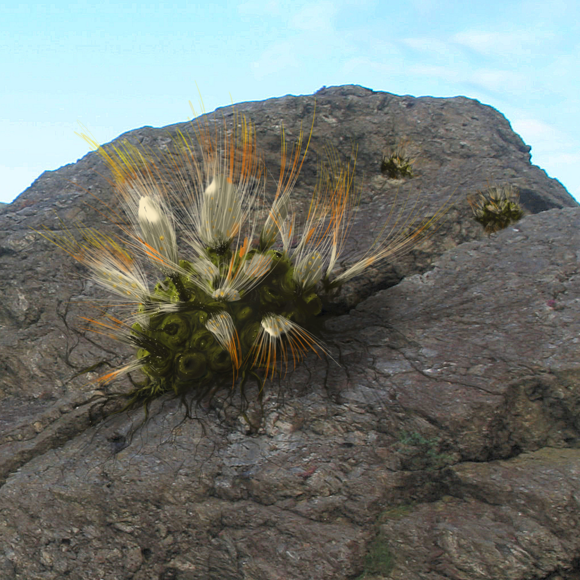 ArtStation - Alien plant concept