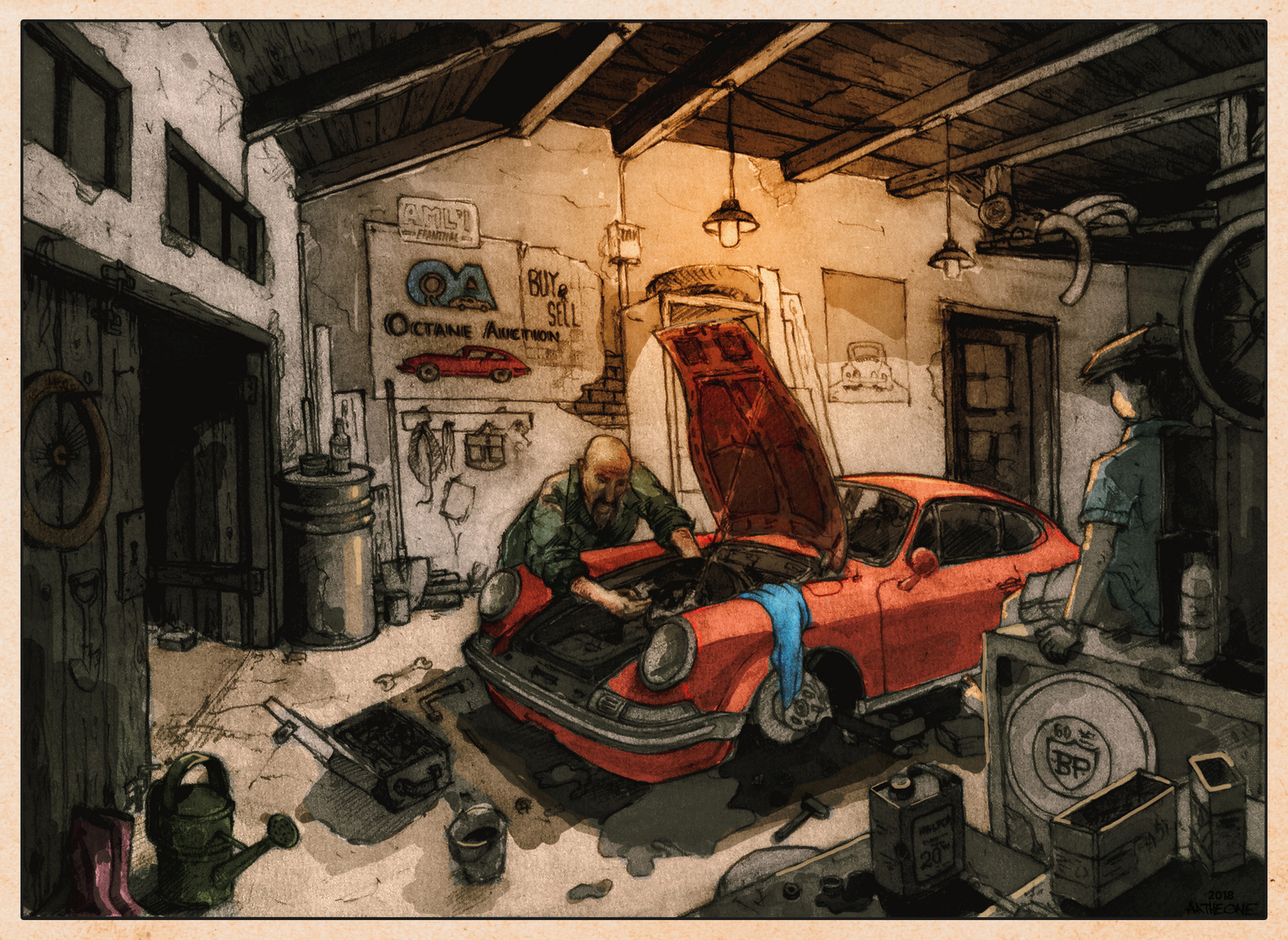 ArtStation - garage