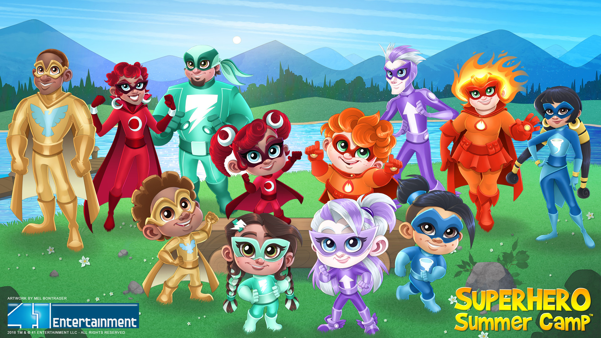 ArtStation - Superhero IP from 41e