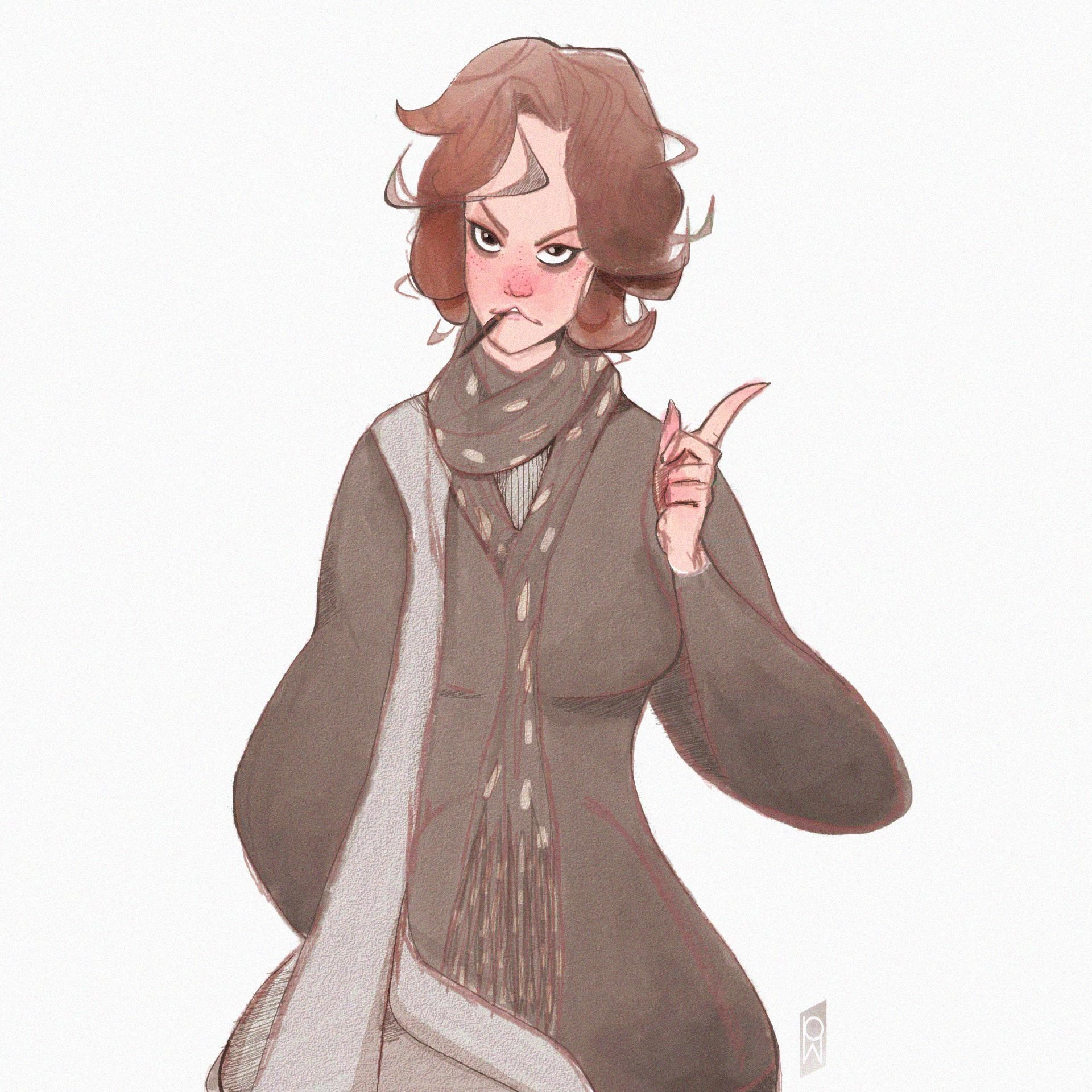 The Breakfast Club Allison Drawing