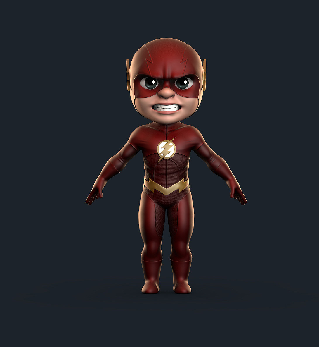 Chibi Kid Flash