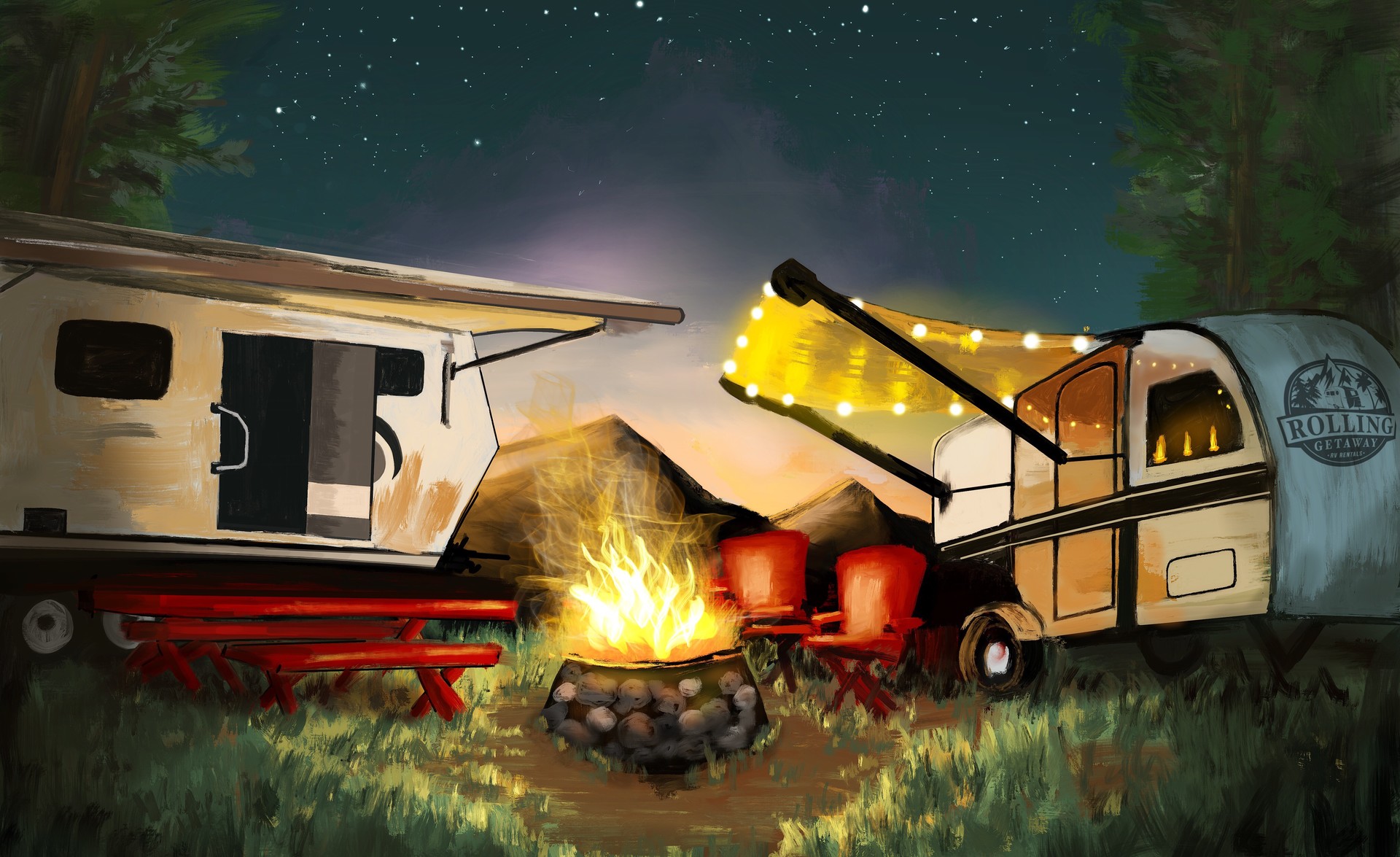 ArtStation - Campfire