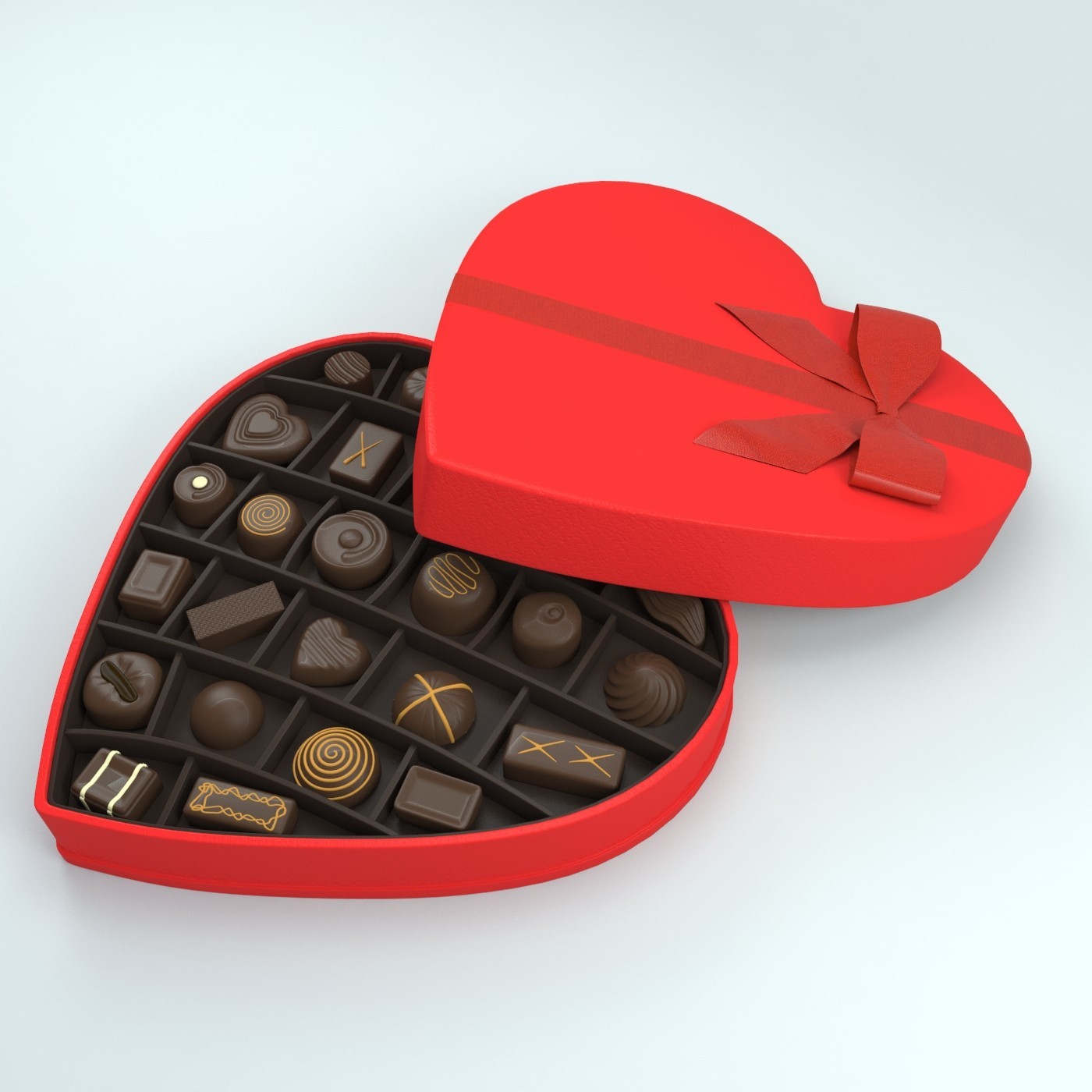 ArtStation - Heart Chocolate Box
