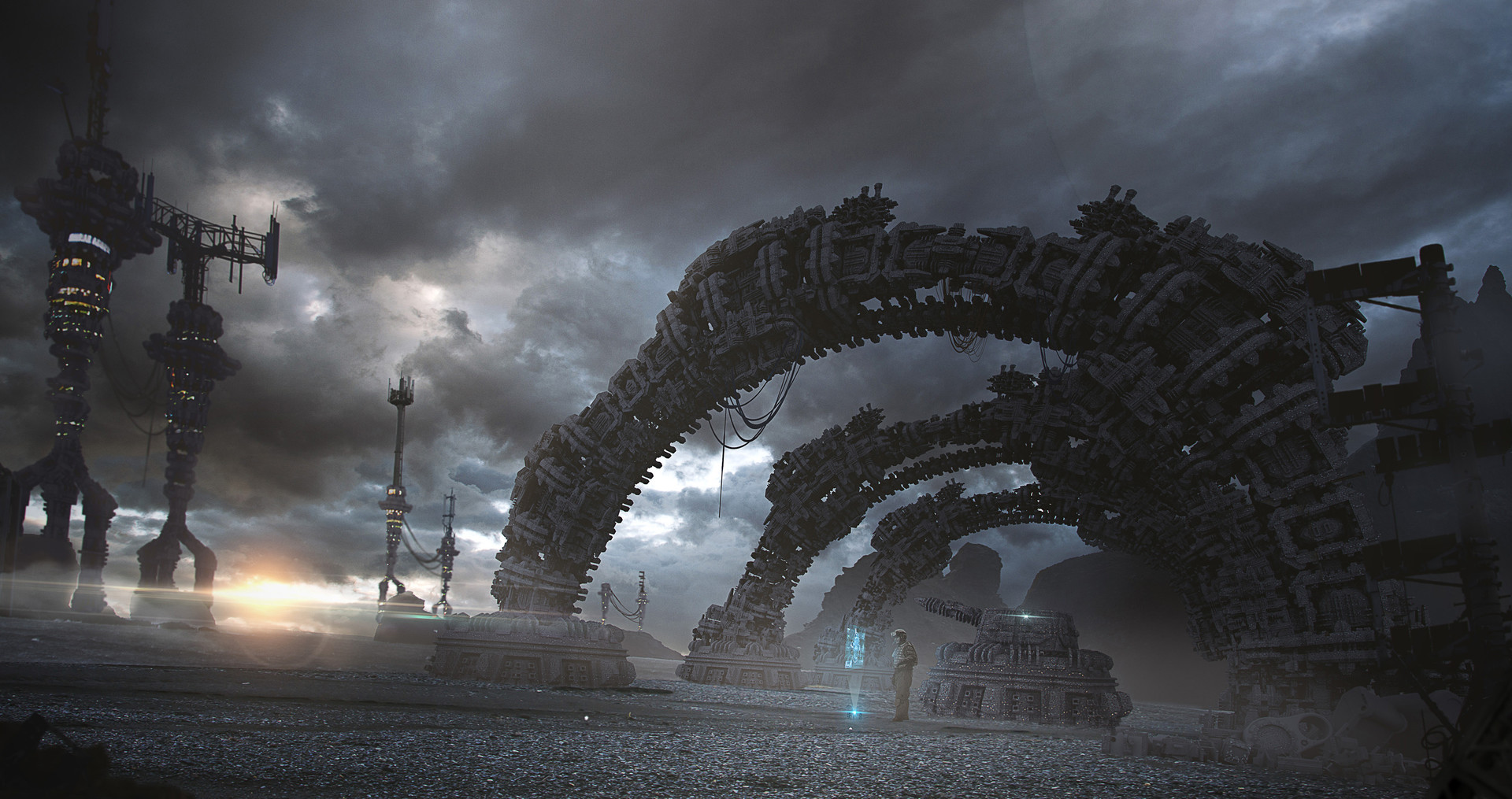 ArtStation - Sci-fi Post