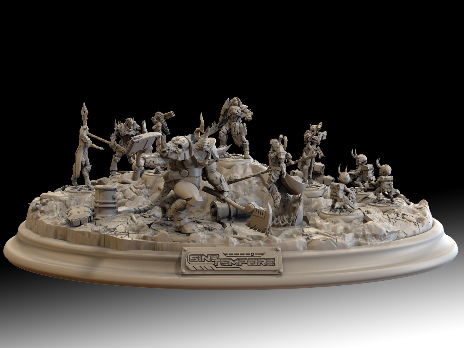 ArtStation - Sine tempore base for video