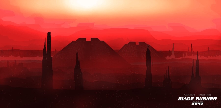 ArtStation - Blade Runner cityscape