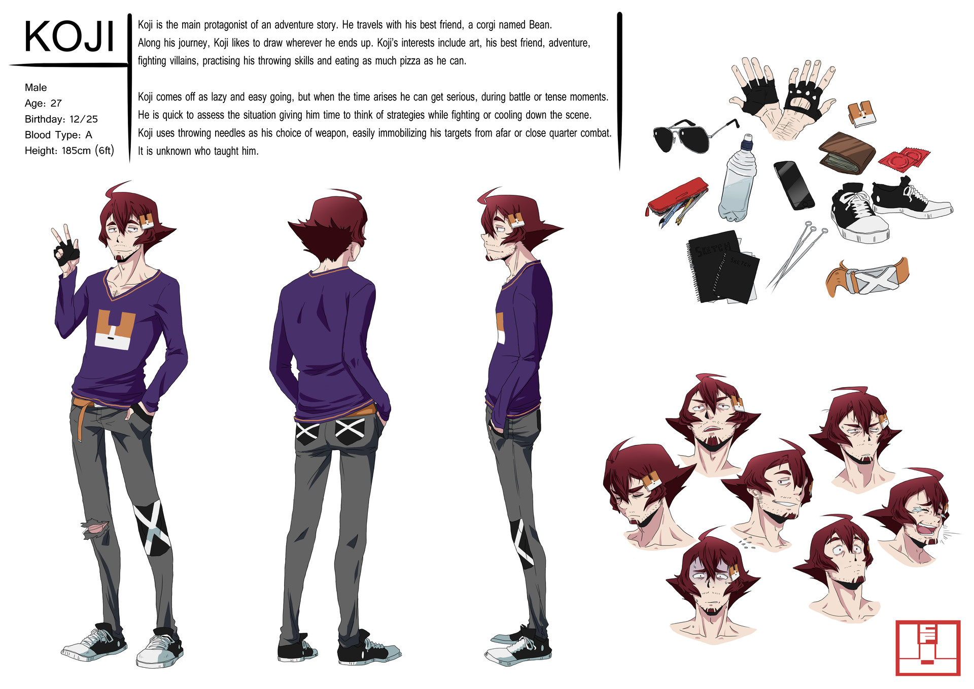 ArtStation - Koji and Bean